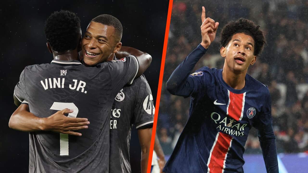 Mbappé scoort na week in schijnwerpers voor Real, zege PSV-opponent PSG ...