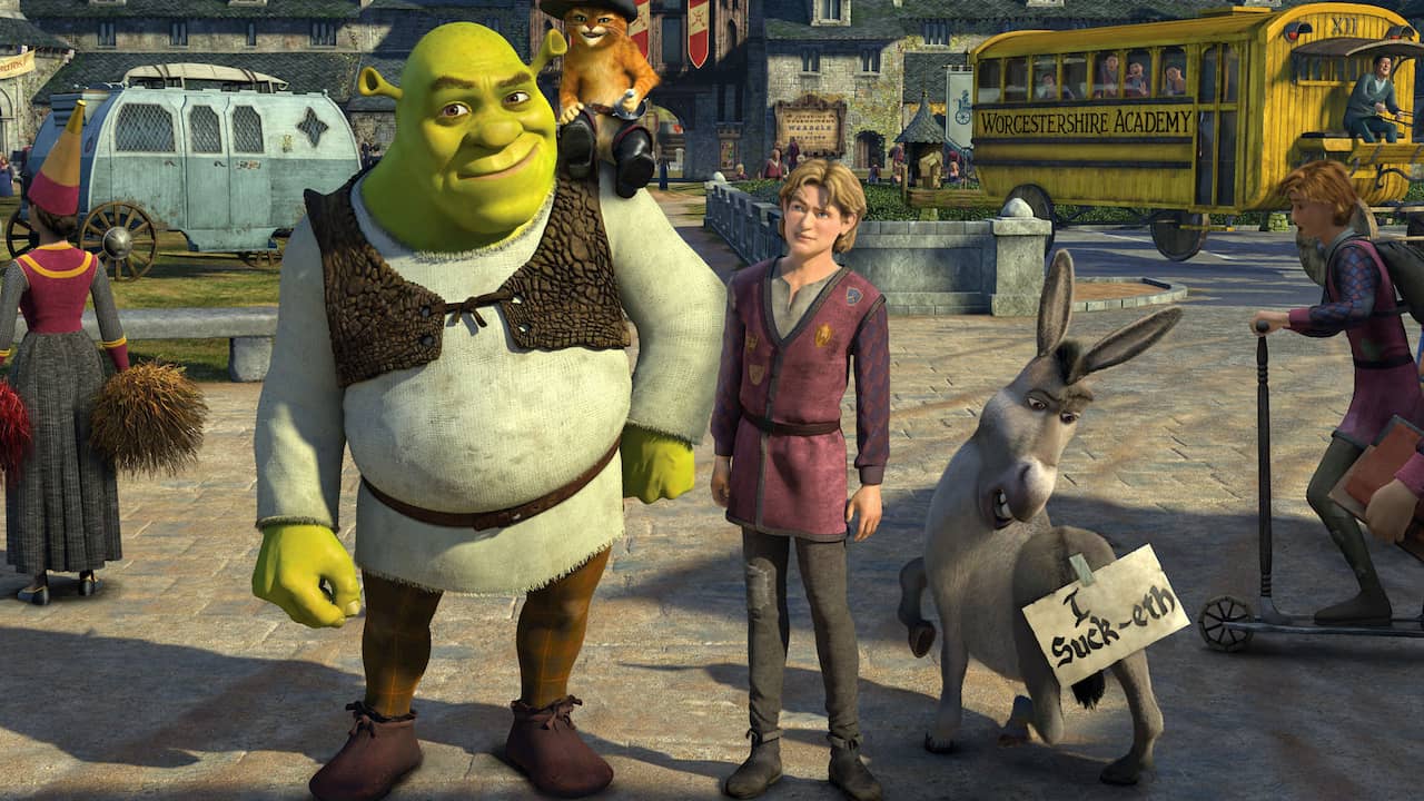 Mini-ezel die inspiratie vormde voor Donkey uit filmreeks Shrek ...