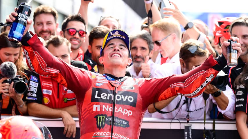 Marc Márquez wint weer in MotoGP en is dicht bij record Valentino Rossi ...