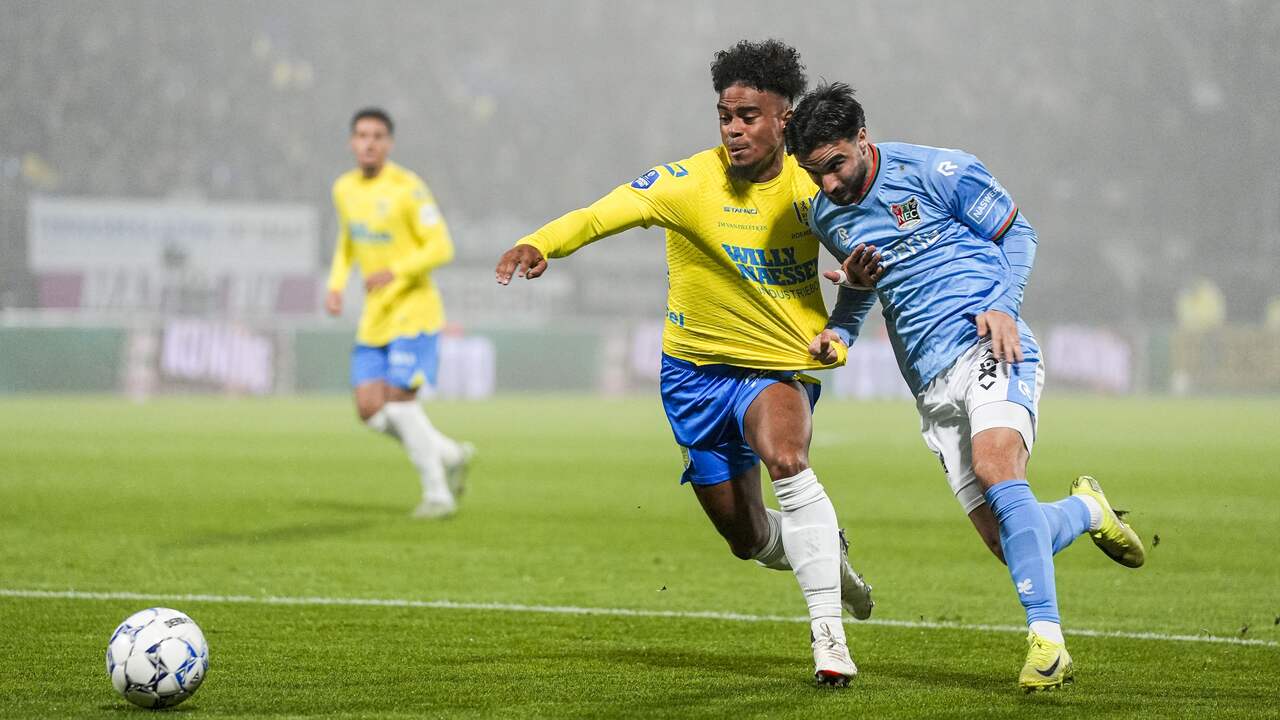 Zesde rood dit seizoen nekt RKC tegen NEC, keeper geeft assist bij zege ...