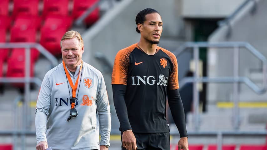 Van Dijk begrijpt kritiek op Oranje: 'We hebben gezegd dat het beter ...