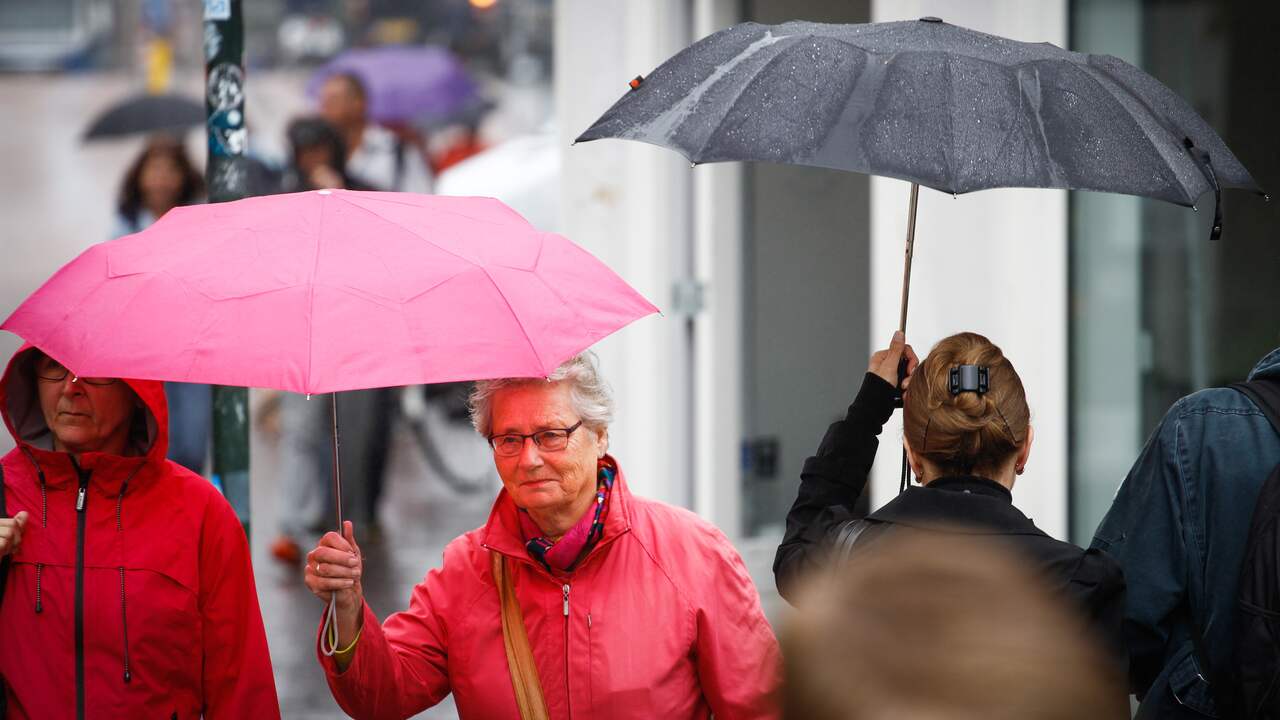 Weerbericht: Dag begint flink bewolkt met in de middag veel kans op regen | Binnenland | NU.nl