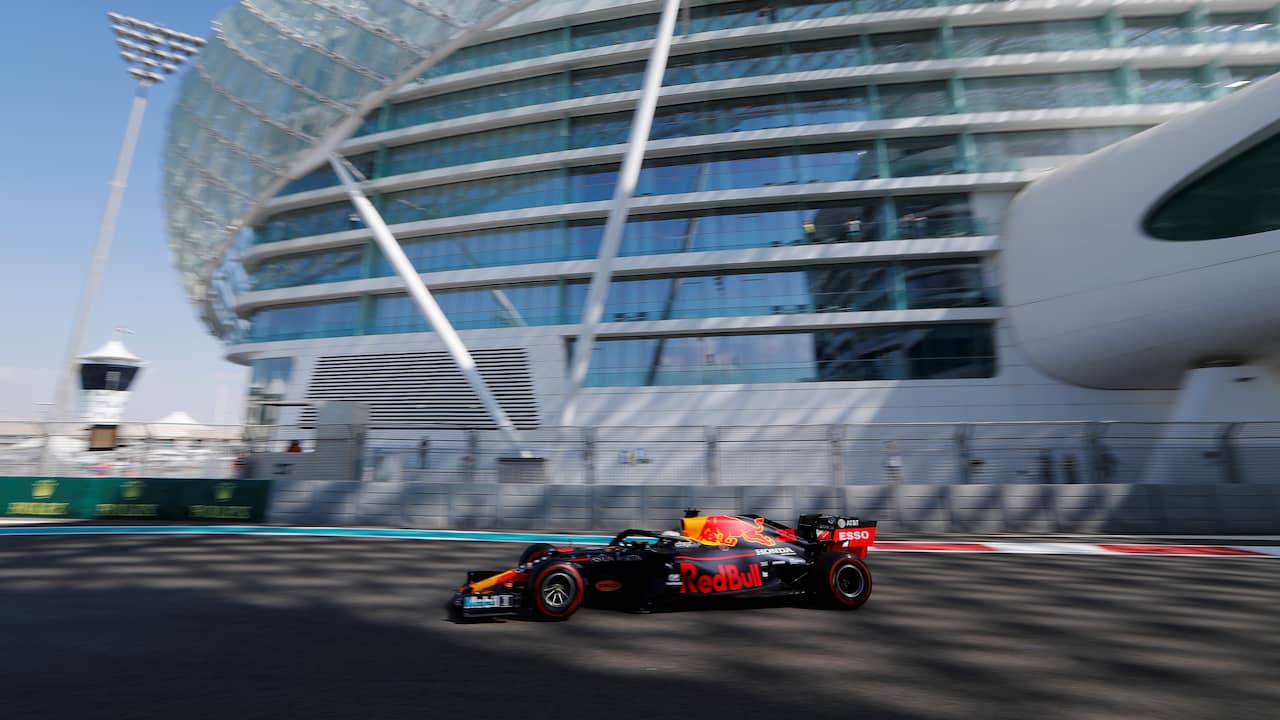 Verstappen klokt tweede tijd, Vettel crasht in eerste training Abu Dhabi | Formule 1 | NU.nl