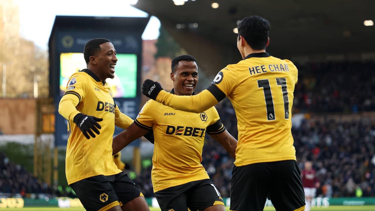 Wolverhampton boekt tegen West Ham eerste competitiezege van het ...