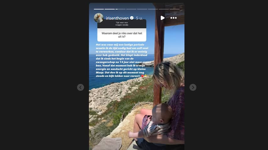 Presentatrice Iris Enthoven open over relatiebreuk: 'Ik had veel te verwerken' | Achterklap | NU.nl