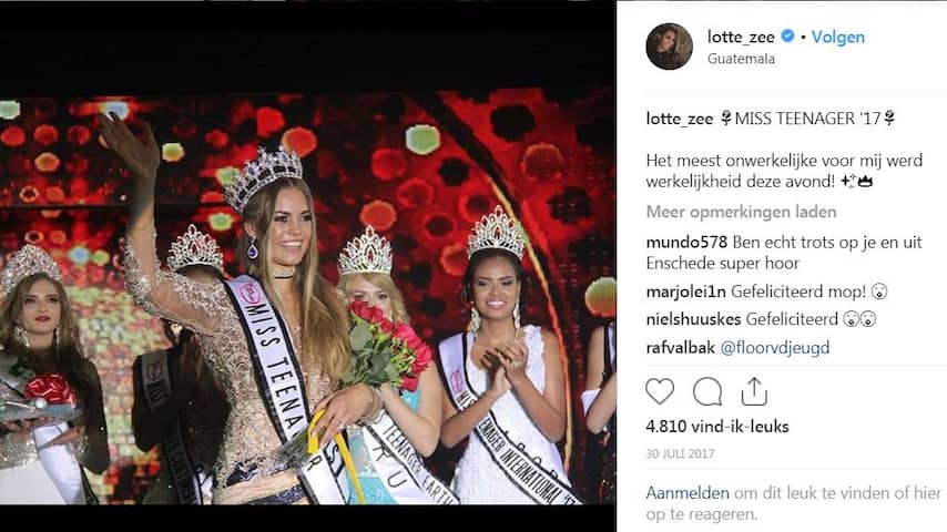 Nederlands model Lotte van der Zee (20) overleden na hartstilstand ...