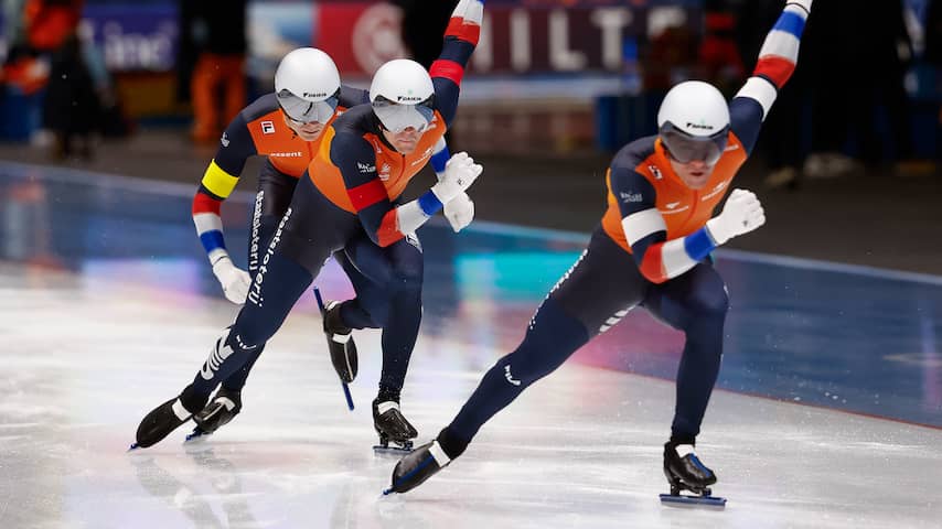 Teamsprinters komen zonder Tim Prins twee honderdsten tekort voor EK ...