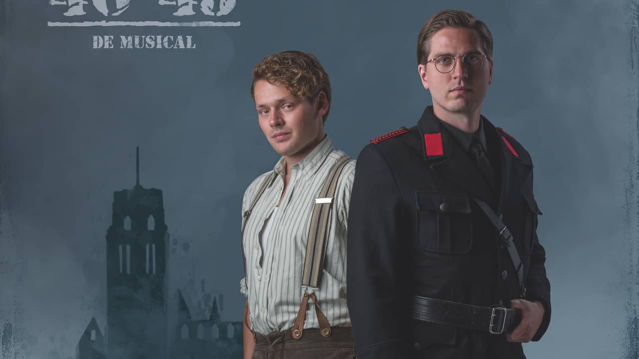 Soy Kroon en Dorian Bindels spelen broers in oorlogsmusical 40-45 ...