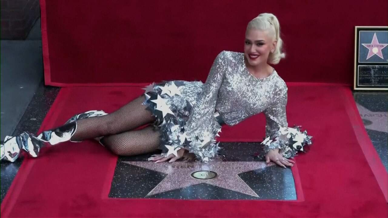 Gwen Stefani geëerd met ster in Hollywood: 'Dit is belachelijk' | NU.nl