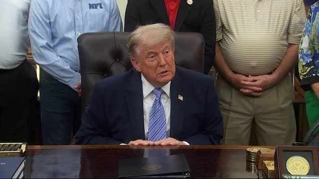 Trump zegt bruiloft zoon af wegens situatie Iran: 'Slechte timing' | NU.nl