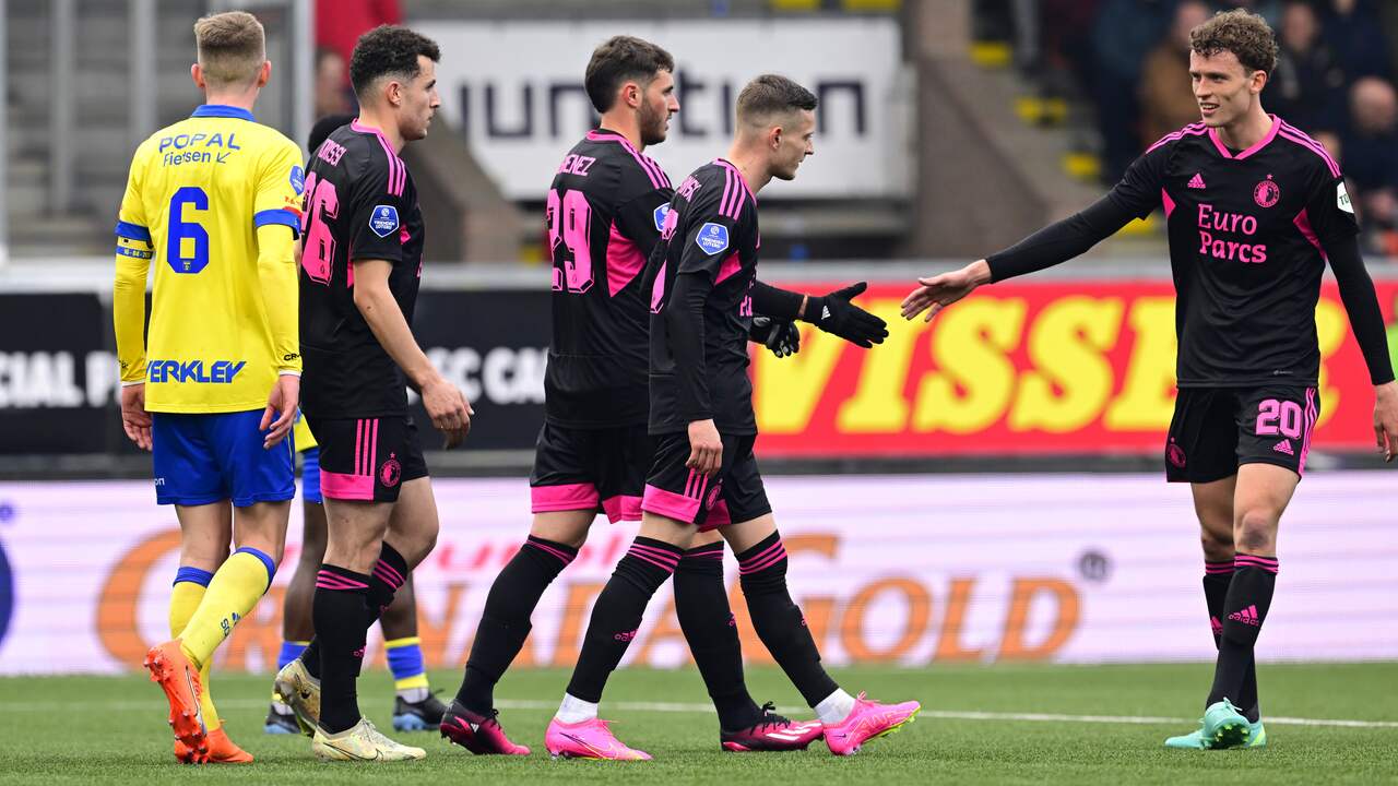 Feyenoord boekt tegen Cambuur negende zege op rij en is weer dichter bij titel | Voetbal | NU.nl