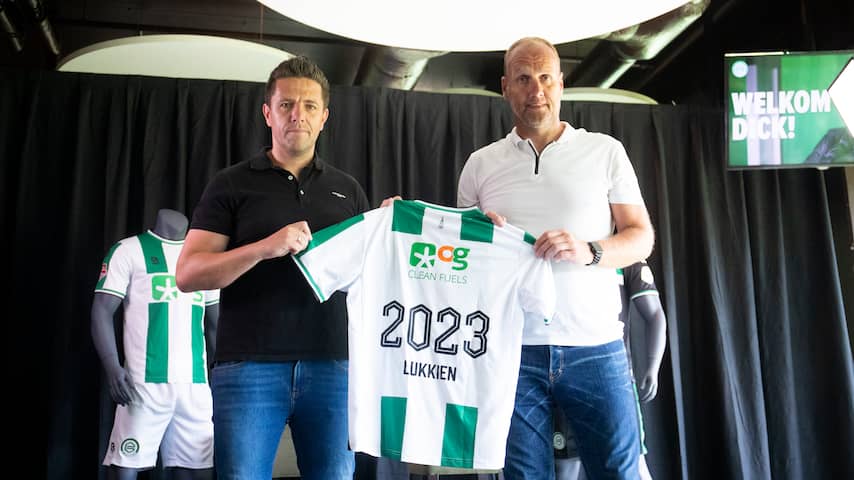 FC Groningen presenteert trainer Lukkien: 'Het moet weer over voetbal ...