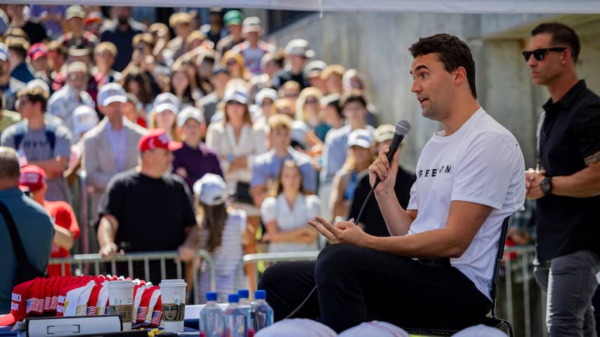 Rechtse activist en Trump-bondgenoot Charlie Kirk doodgeschoten bij event in VS | Buitenland | NU.nl