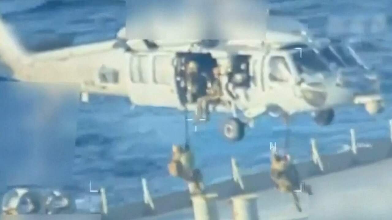 Amerikaans leger neemt olietanker voor de kust van Venezuela in | NU.nl