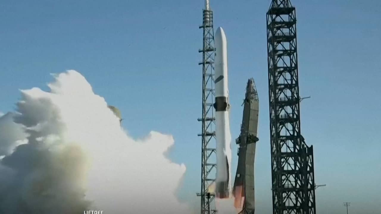 Blue Origin lanceert raket naar Mars met twee satellieten aan boord | NU.nl
