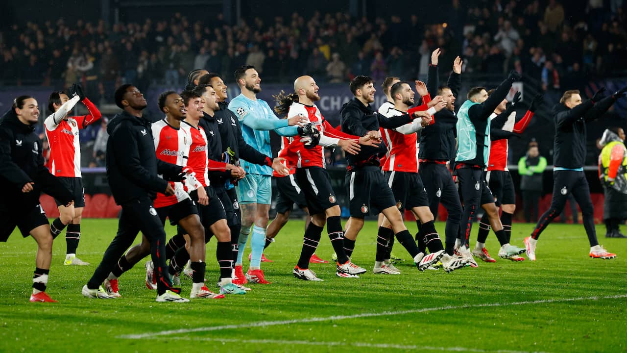 Feyenoorders genieten van 'magische' zege op Bayern: 'Maak je niet vaak mee' | Voetbal | NU.nl
