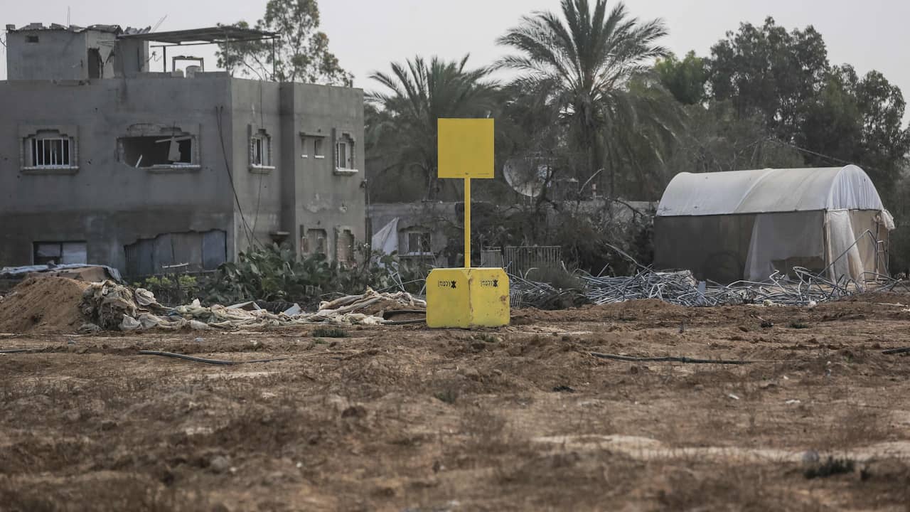 Israël heeft Gaza verder verkleind en verwoest door gele lijn te ...