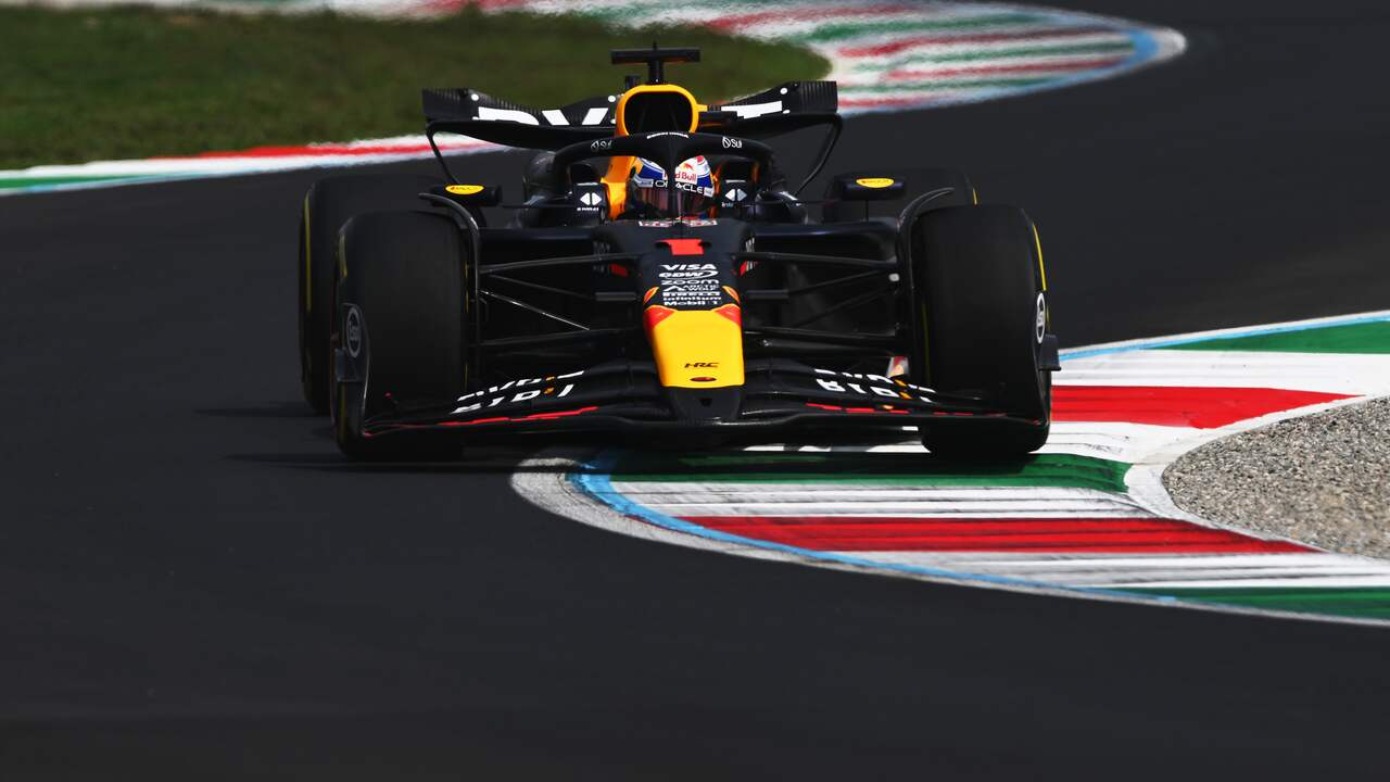 Verstappen komt ook tekort in laatste training Monza, Hamilton de snelste | Formule 1 | NU.nl