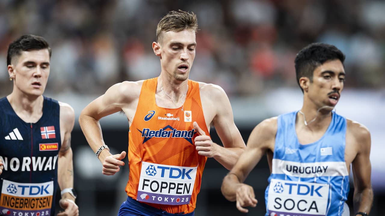 Foppen eindigt als twaalfde in WK-finale 5.000 meter, Hocker neemt ...