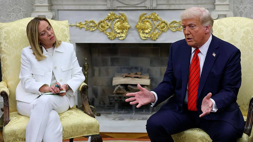 Trump en Meloni spreken vertrouwen uit in handelsdeal tussen EU en VS ...
