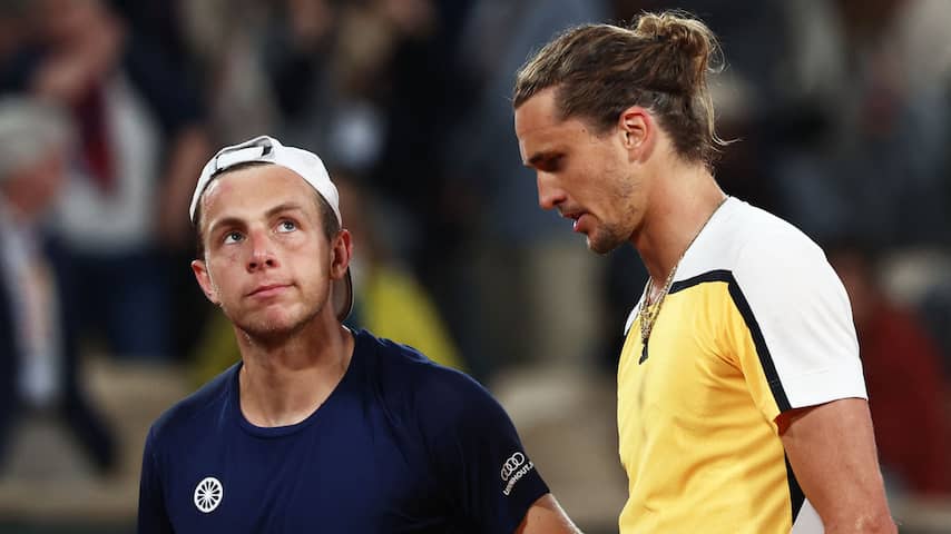 Woede, wind en kapotte rackets: negen keer Griekspoor-Zverev | Tennis ...