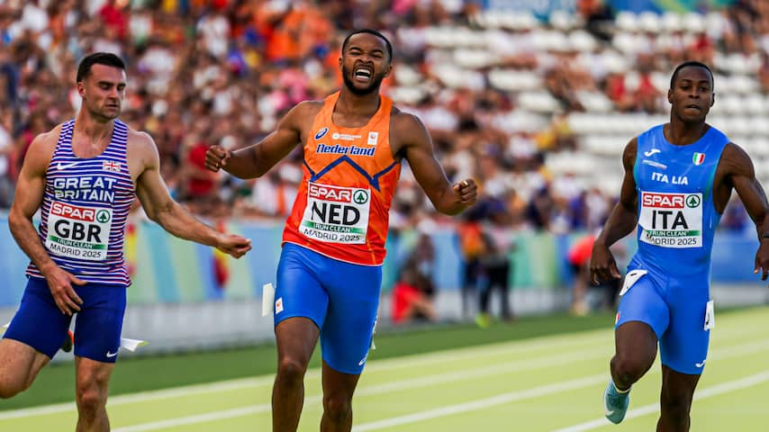 Nederland grijpt ondanks zeges Laros en Mo-Ajok naast medaille op EK atletiek | Sport Overig | NU.nl