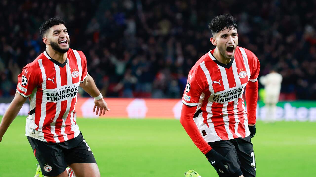 Wéér spektakel in Champions League: PSV klopt Shakhtar dankzij drie late goals | Voetbal | NU.nl