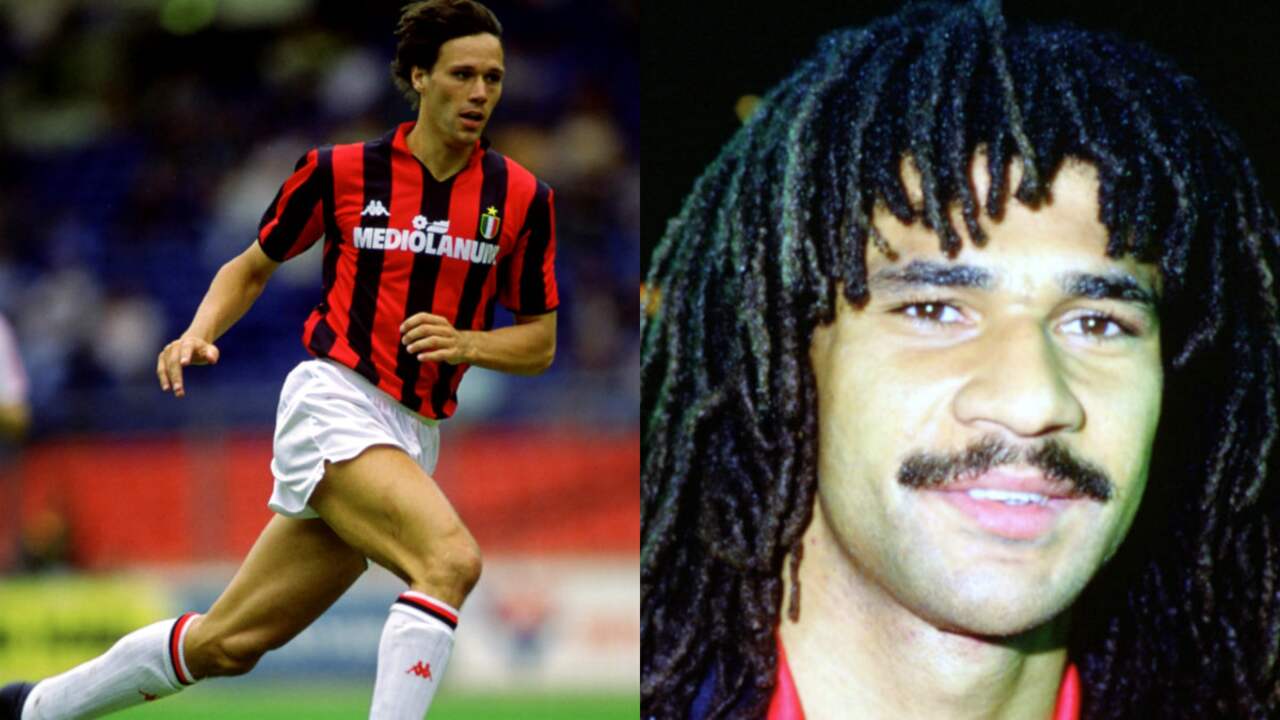 De mooiste goals van Gullit en Van Basten bij AC Milan | NU.nl