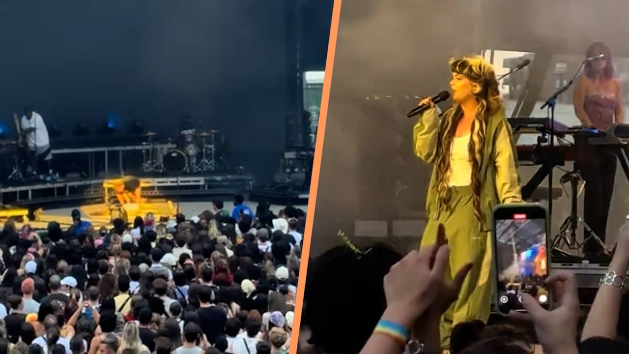 Zangeres Lola Young valt flauw tijdens festivaloptreden in New York | NU.nl