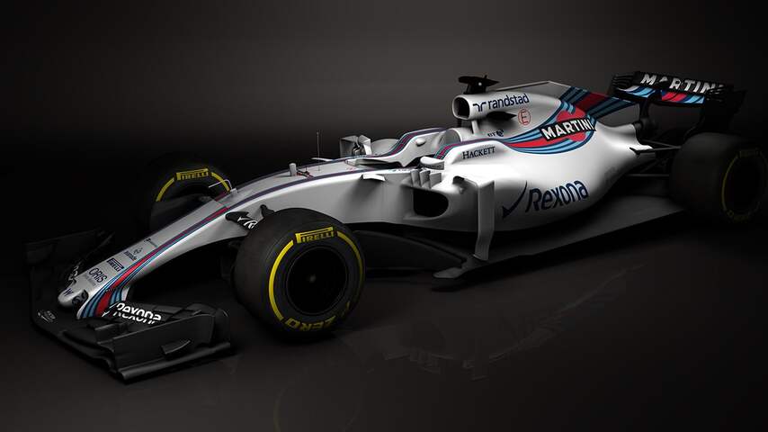 Williams geeft als eerste Formule 1-team beeld van nieuwe auto vrij ...