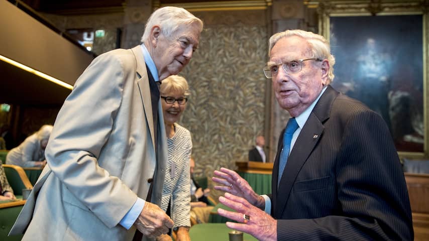 Oud-minister en voormalig VVD-voorzitter Frits Korthals Altes (93 ...