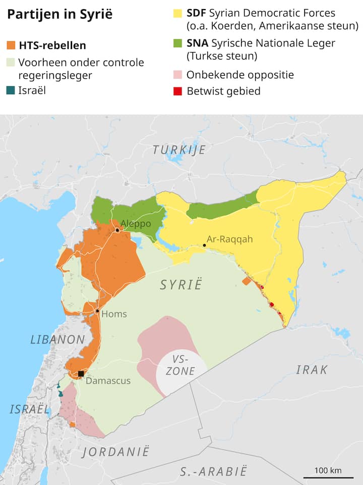 Koerden in Syrië (opnieuw) in onzekerheid na machtsovername rebellen ...