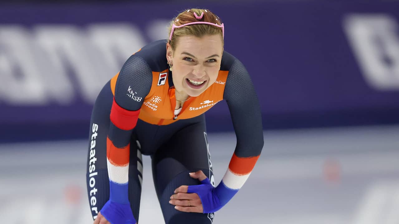 Joy Beune wint 3 kilometer in Salt Lake City na aanval op wereldrecord | Schaatsen | NU.nl
