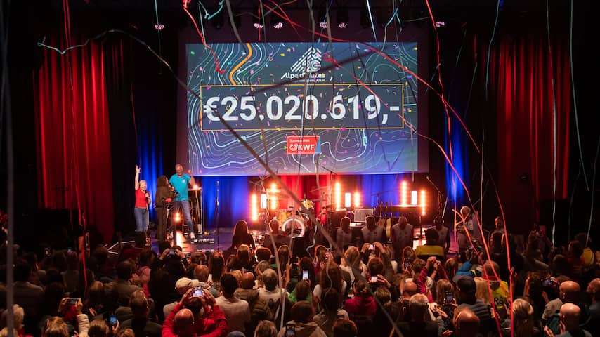 Alpe d'HuZes haalt met 25 miljoen euro recordbedrag op | Binnenland | NU.nl