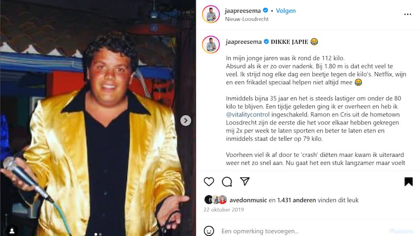 Jaap Reesema met sixpack op Men's Health-cover, maar voelt zich nog ...