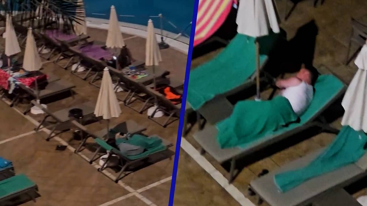 Duitse toerist verliest 'handdoekenrace' bij ligbedden en haalt zijn ...