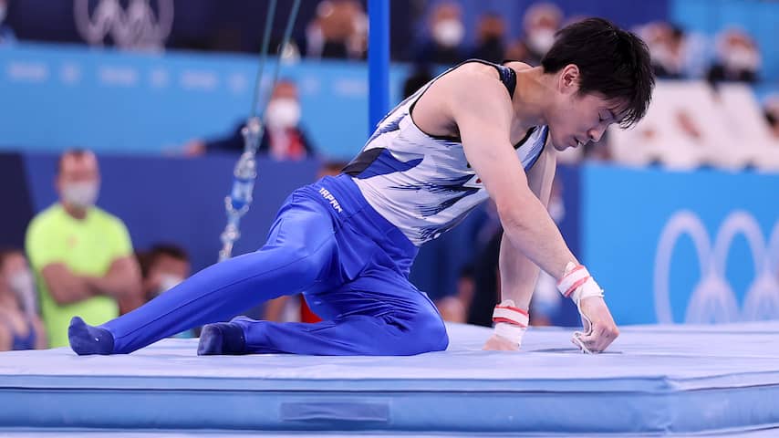 Turnlegende en drievoudig olympisch kampioen Uchimura (33) beëindigt ...