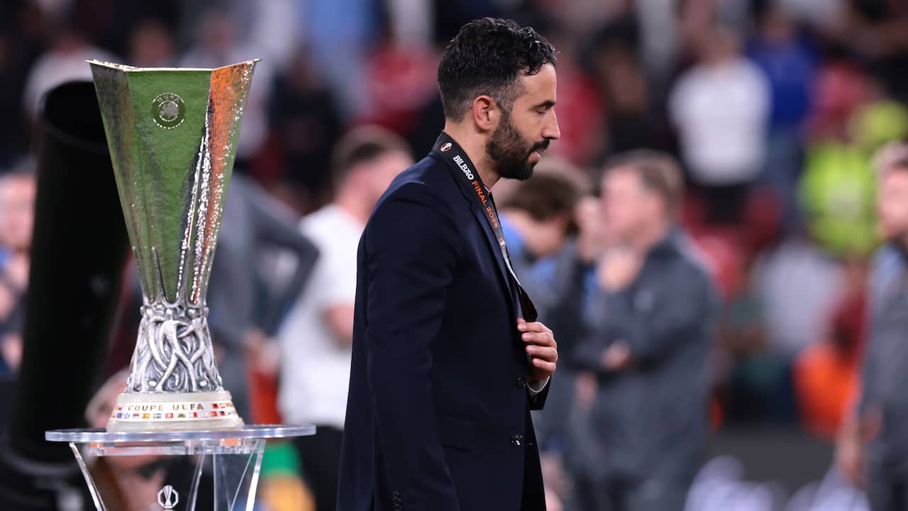 United-coach Amorim na verloren finale: 'Als club me niet wil, ben ik ...