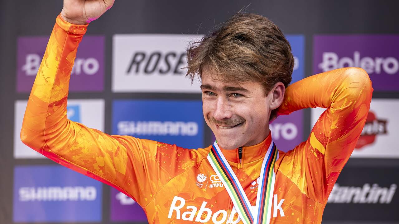 Frits Biesterbos verbaast zichzelf op WK gravel: 'Dacht even aan de ...