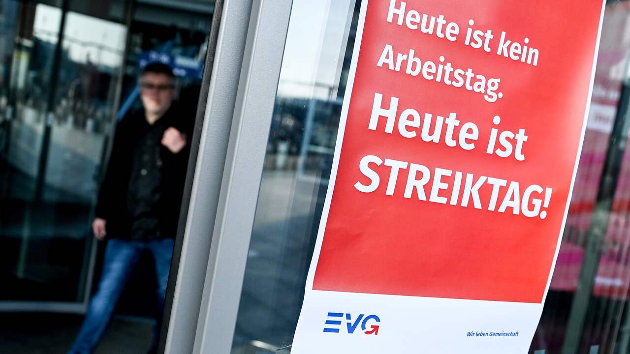 Ook vandaag staking bij Duitse spoorwegen, internationale treinen ...