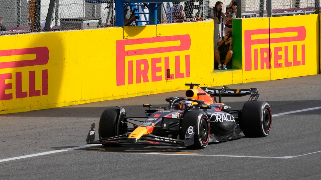 Verstappen haalt Sainz in en pakt leiding in Monza | NU.nl
