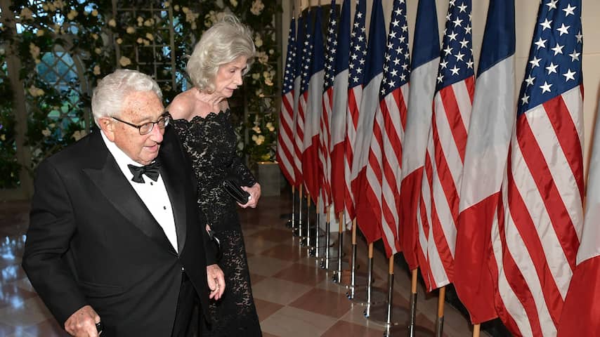 Amerikaanse diplomaat en Nobelprijswinnaar Henry Kissinger (100 ...