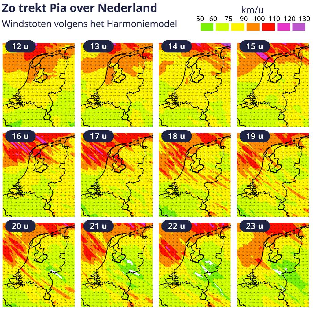 Geen Piet, maar Pia: waarom heet deze storm zo? | Binnenland | NU.nl