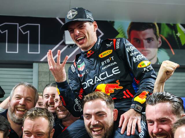 Live F1 | Lees hier terug hoe Verstappen zijn vierde titel won in Las Vegas - NU.nl