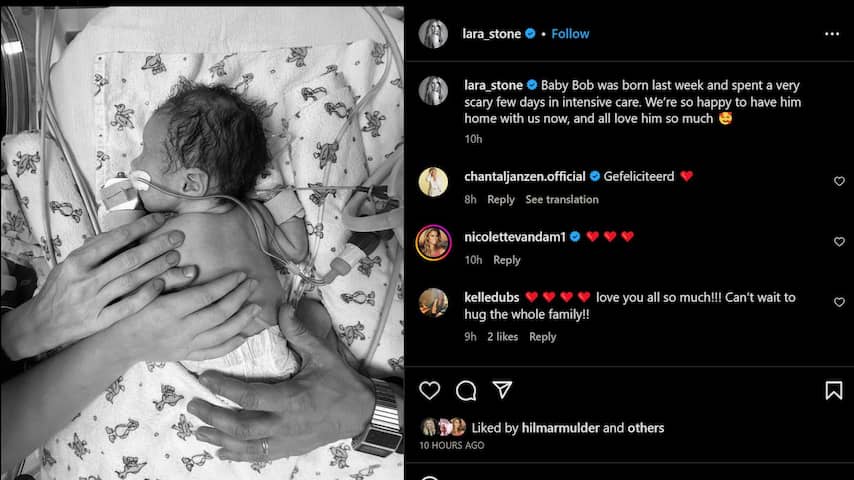 Nederlands model Lara Stone is voor tweede keer moeder geworden ...
