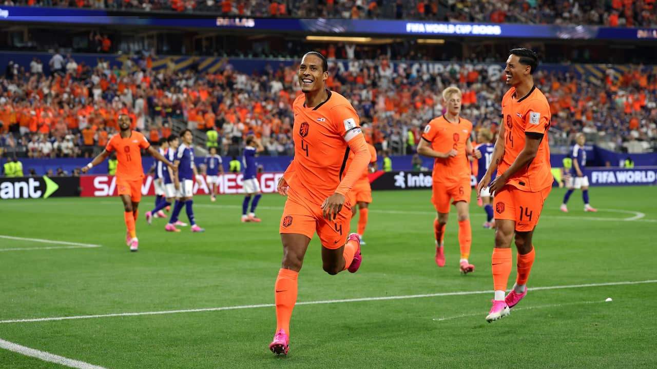 Live WK | Van Dijk kopt Oranje na rust op voorsprong tegen Japan - NU.nl