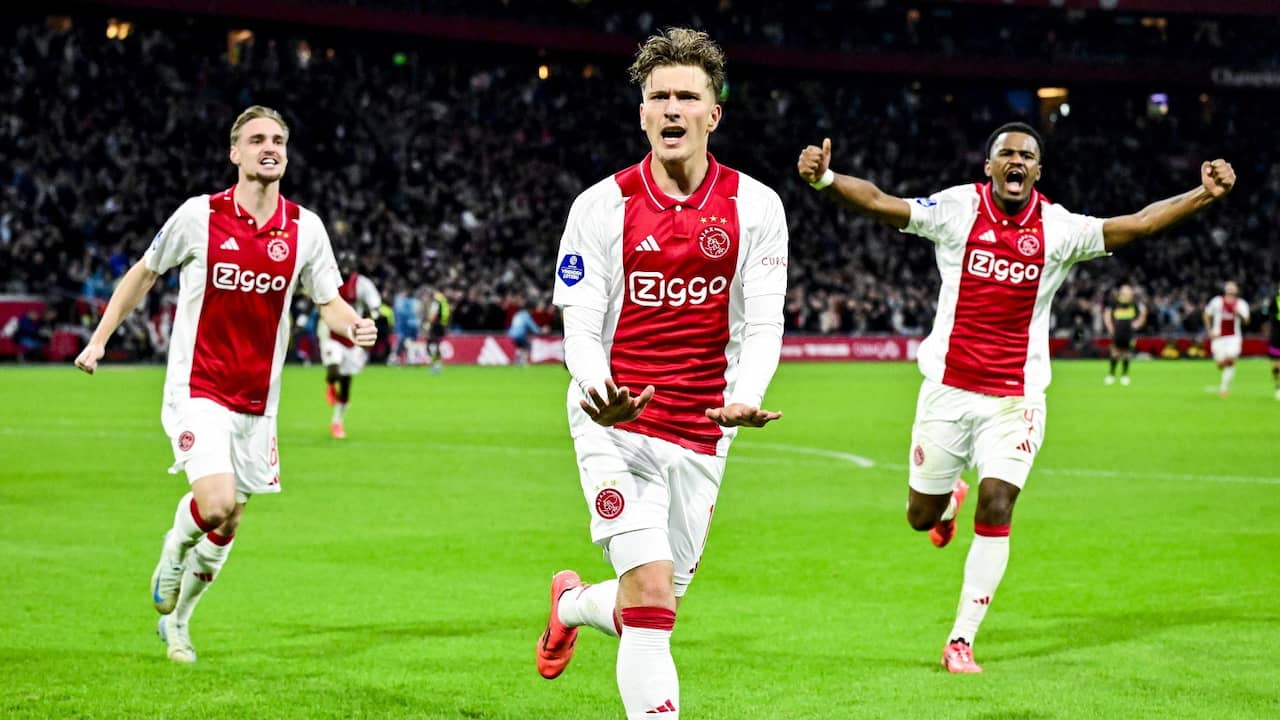 Ajax beloont aanvaller Godts met nieuw contract tot zomer van 2029 | Voetbal | NU.nl