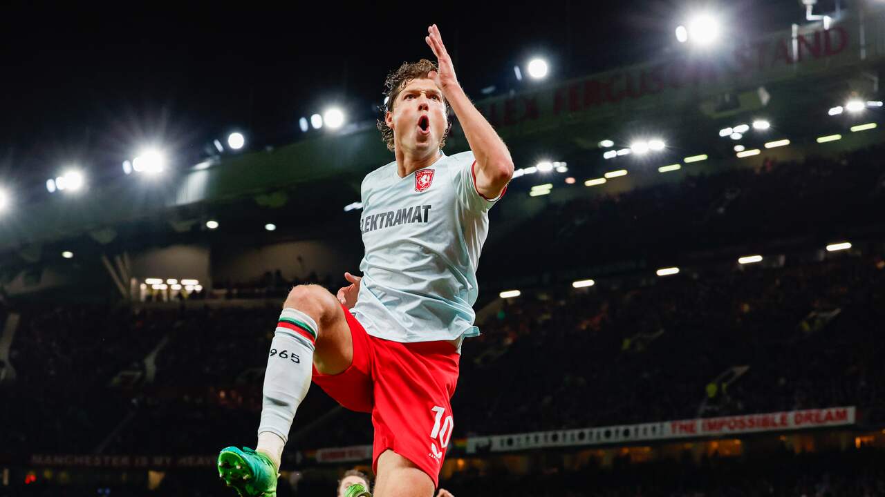 Twente-spits Lammers droomde van goals op Old Trafford: 'Maar ben blij met één' | Voetbal | NU.nl