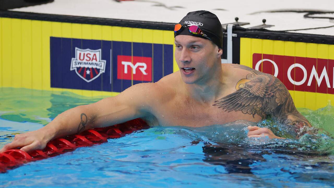 Titelverdediger Dressel loopt olympische deelname aan 100 meter vrije ...