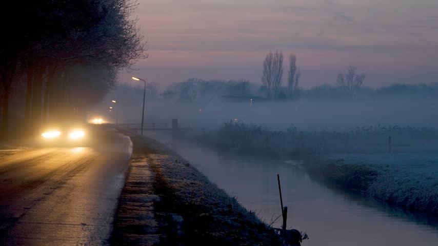 Nog niet af van dichte mist: tot maandagochtend code geel in (noord ...